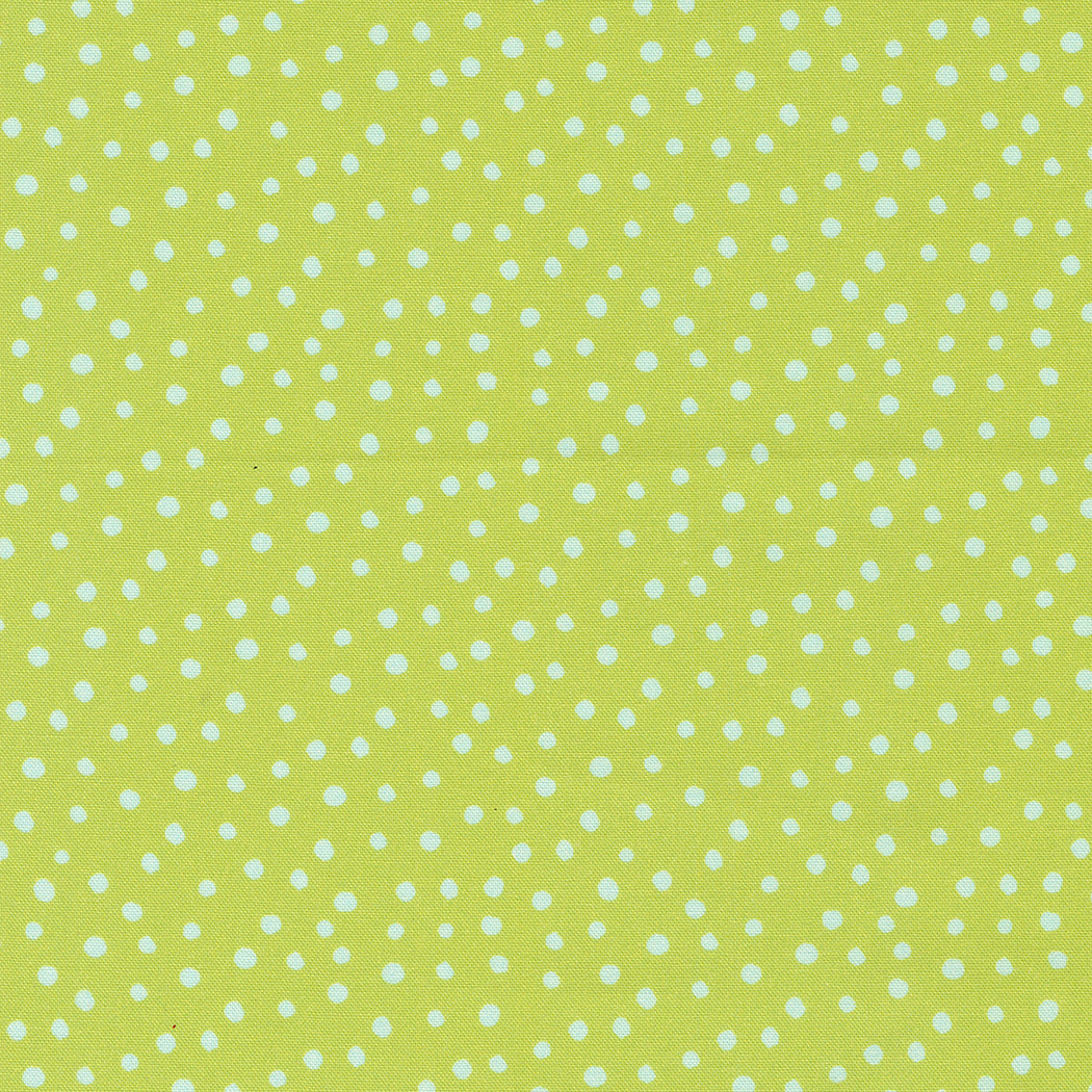 Flower Patches - Dotty Dot - Lime