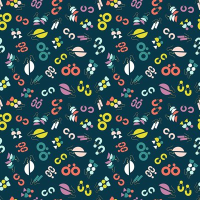 Adorn - Earrings - Peacock